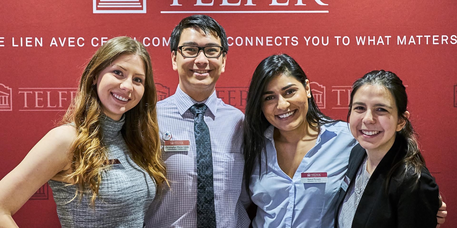 Ambassador Program - Career Centre - Telfer School of Management