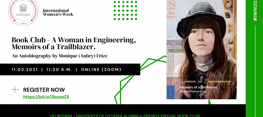 uO BookIn : A Woman in Engineering, Memoirs of a Trailblazer - une ...